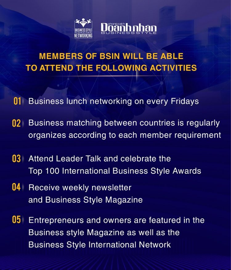 BSIN – CONNECTIONS TO SUCCESS AND HAPPINESS - Washington Morning