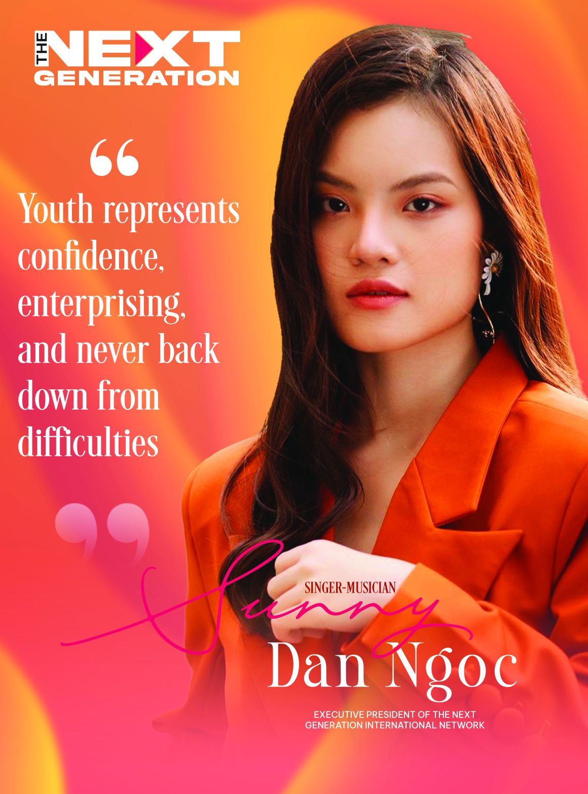 Sunny Dan Ngoc: The Next Generation – An ideal environment to exchange ...