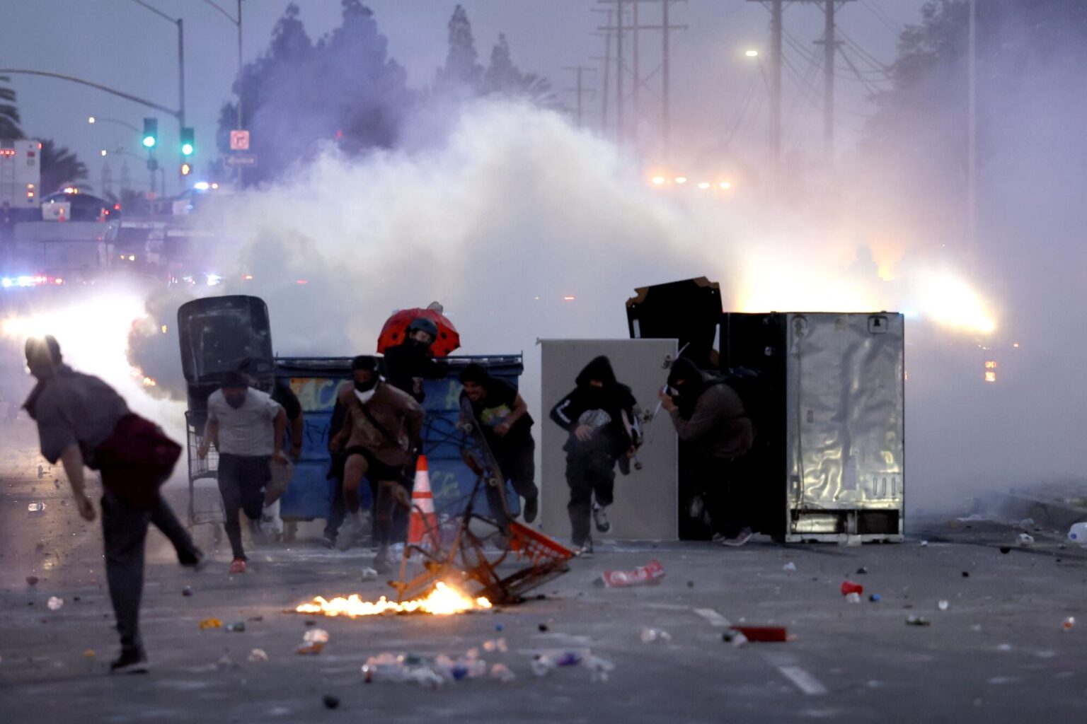 When Will the California Riot End? - Washington Morning